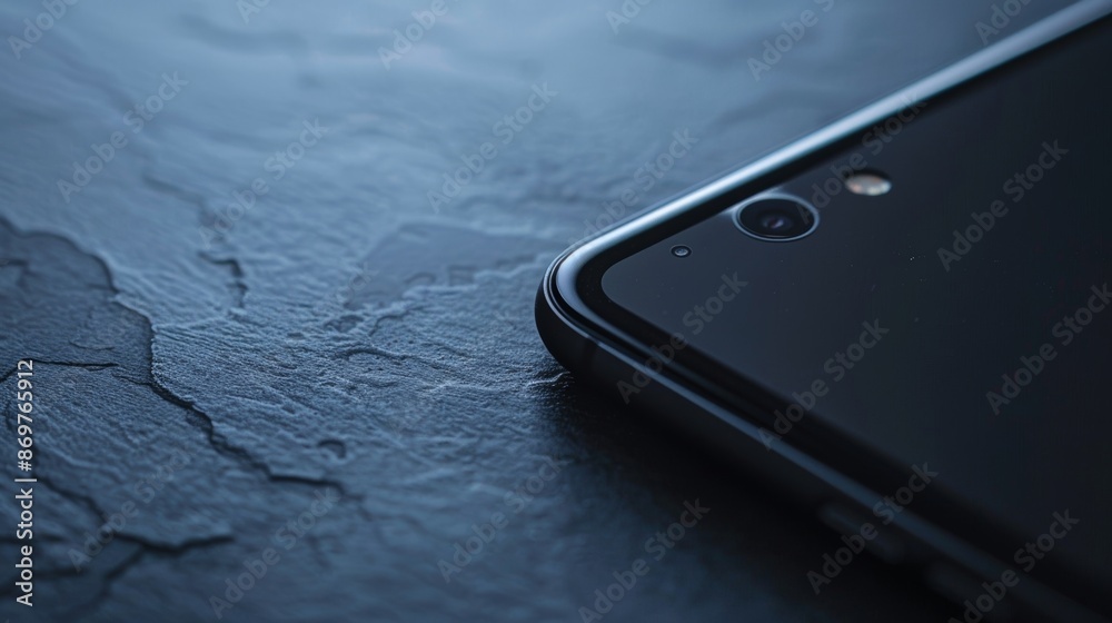 A detailed look at the sleek and streamlined design of a digital tablet ...