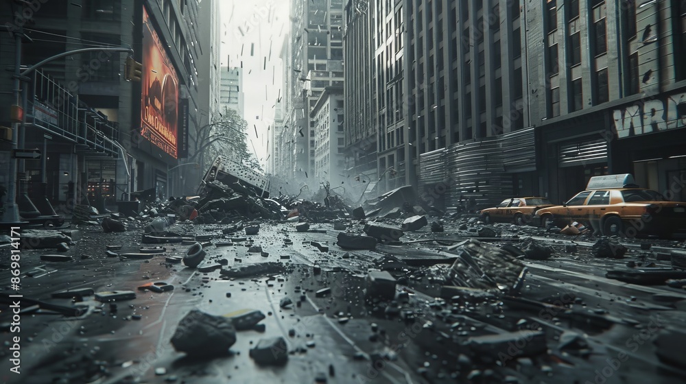 Cataclysmic Earthquake Shatters Towering Skyscrapers and Storied ...