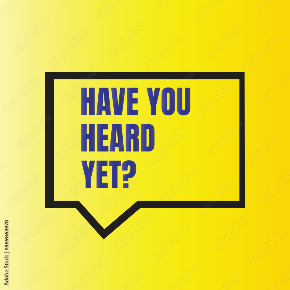 Have you heard yet questionnaire vector design, Do you know fun fact ...