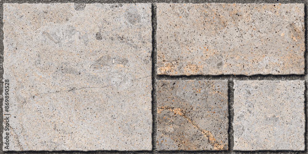 grouted carved stones, interior exterior tile concept, natural stone ...