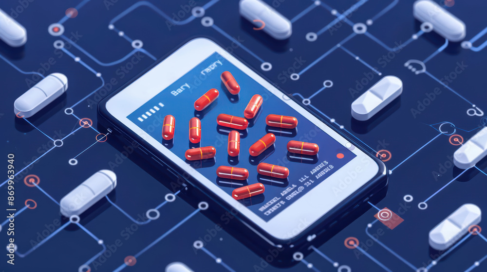 A conceptual medication app that uses blockchain technology to track ...
