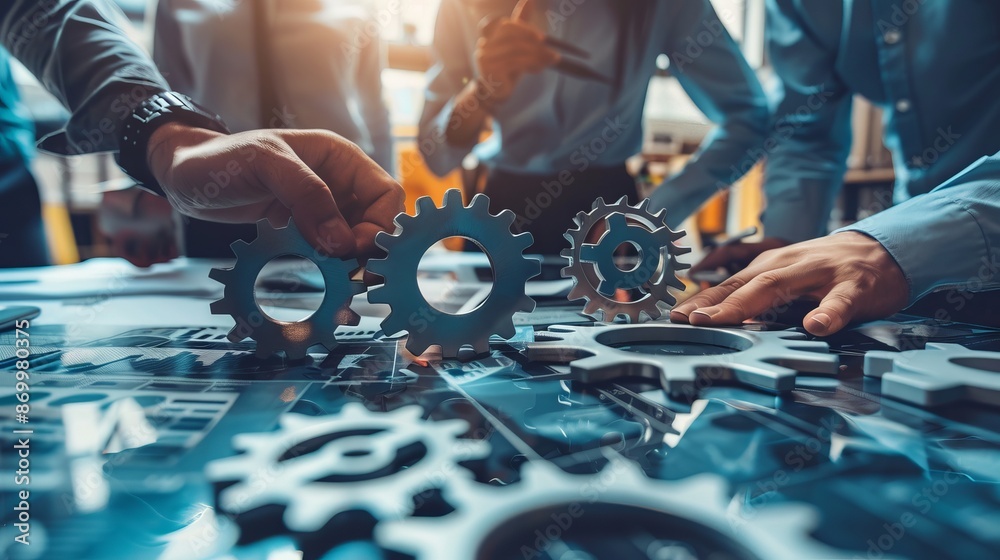 An image illustrating the concept of business agility, showcasing ...