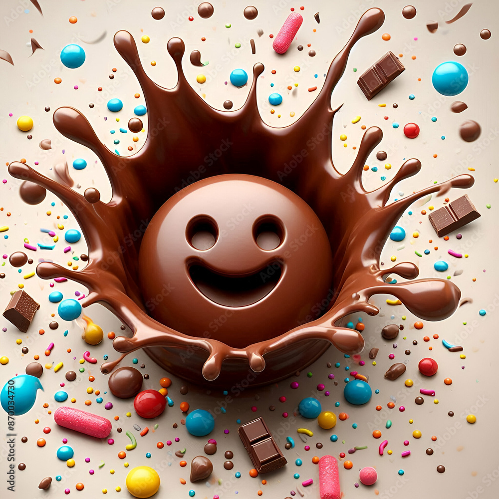 Cute Happy Kids Smiley Face Mascot Laugh Cartoon Character Isolated ...