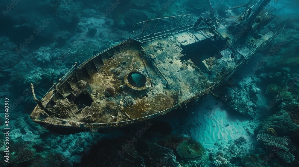 In the heart of the sea, hidden wonders abound, from colorful coral ...