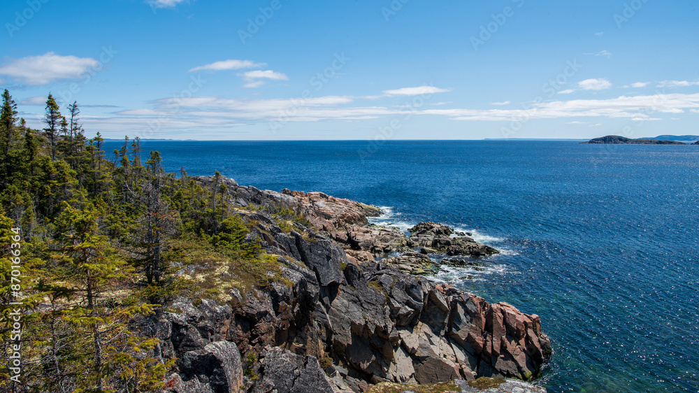 The Ocean View Hiking Trail in Fleur de Lys offers a breathtaking ...