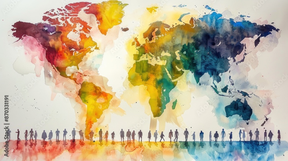 Create a detailed graph showing the population distribution by age in a ...