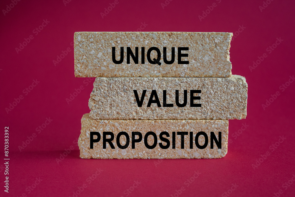 Unique Value Proposition symbol. Concept words Unique Value Proposition ...