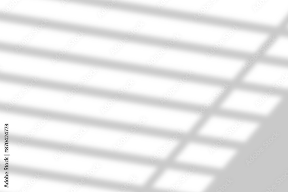 Shadow from light window. Window shadow effect. Reflect sun beams on ...