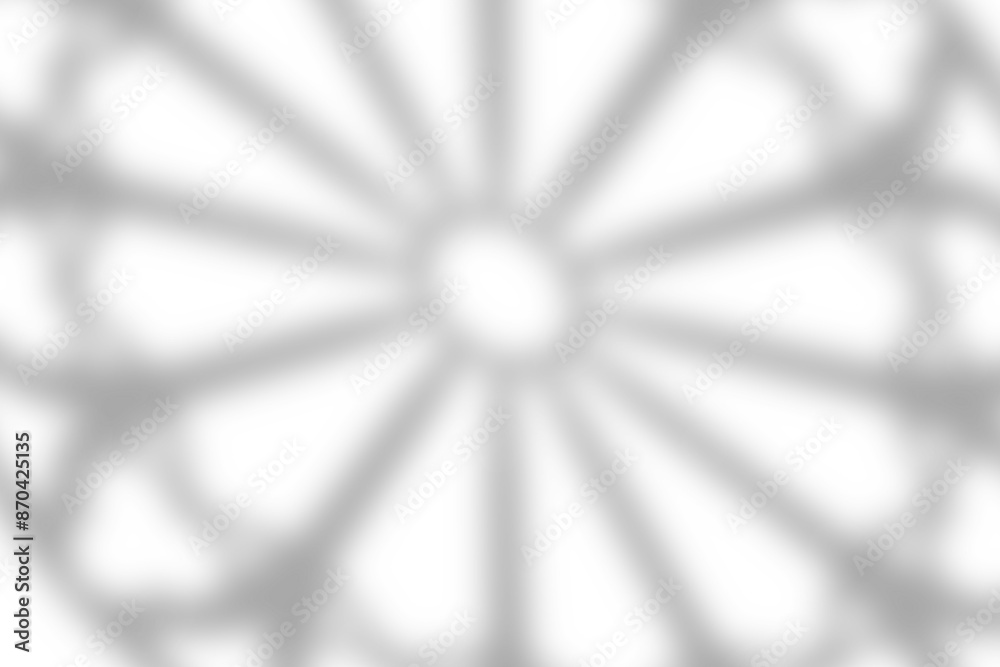 Shadow from light window. Window shadow effect. Reflect sun beams on ...