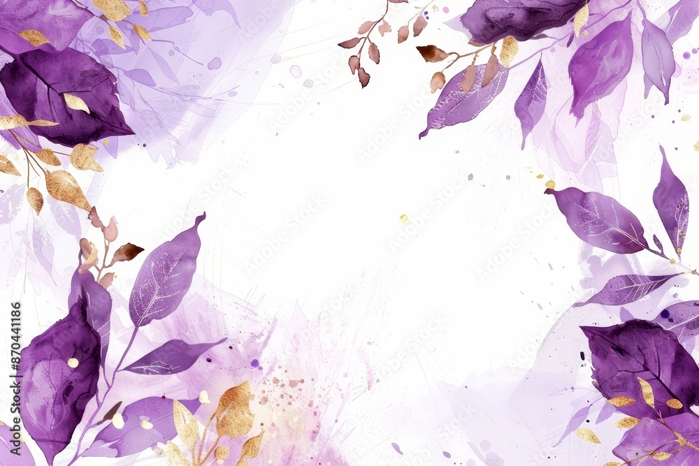 The lavender flower border frame backgrounds pattern plant in PNG ...