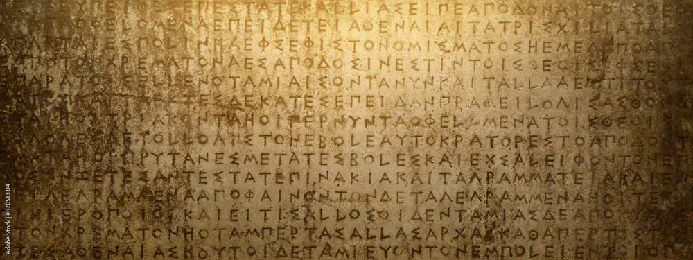 Ancient Greek text. Ancient Greek is the language of the empire of ...