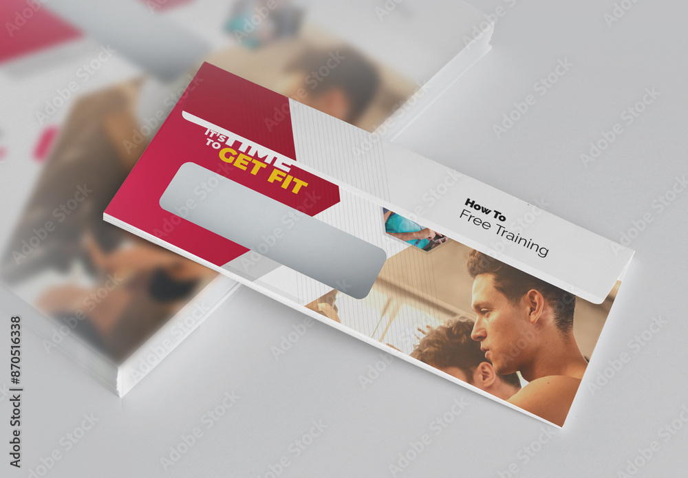 Creative Minimal Commercial Envelope Stock Template | Adobe Stock