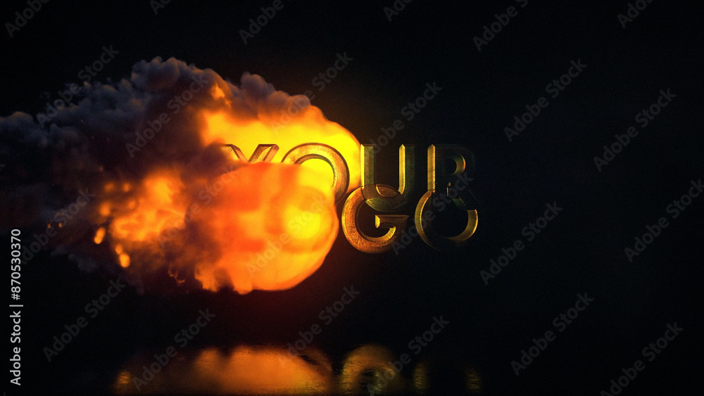 Fireball Logo Stock Template | Adobe Stock