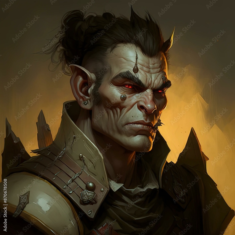 orc, war, chief, leader, battlefield, fearless, strength, strategy ...