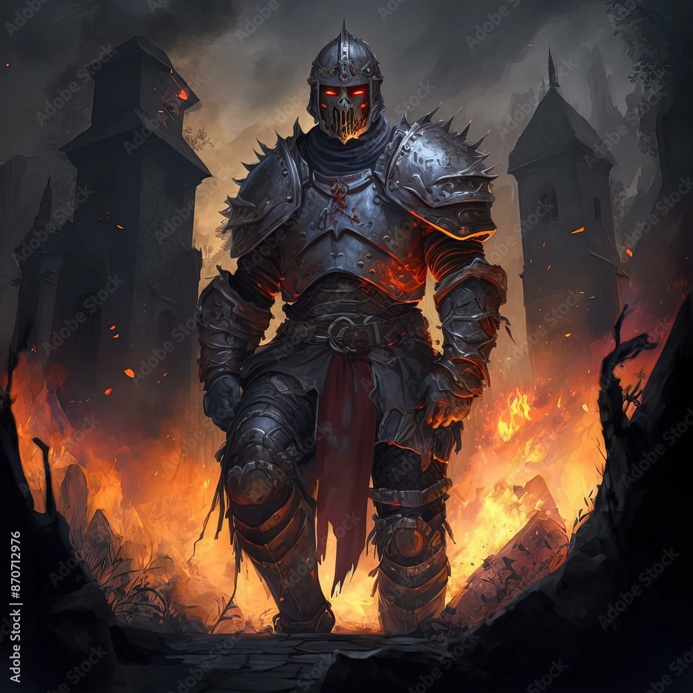 cursed, warrior, hell, fate, burden, battle, struggle, redemption ...