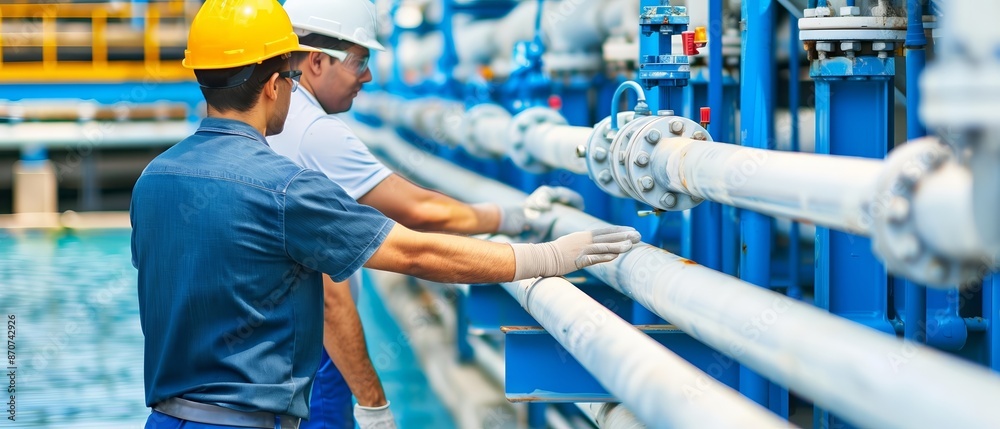 Civil engineer conducting a structural health monitoring assessment ...