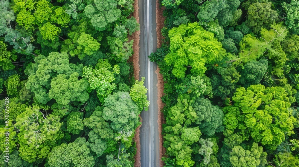 Render a road that loops around itself in a perfect figure-eight ...