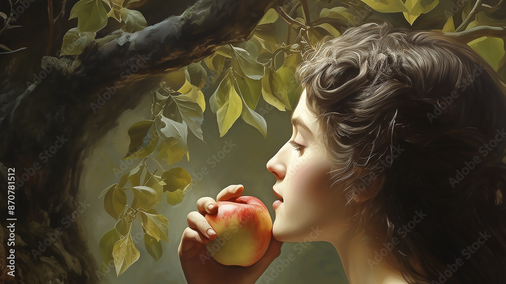 In the Bible, Eve, tempted by the snake, succumbed to sin by eating the ...