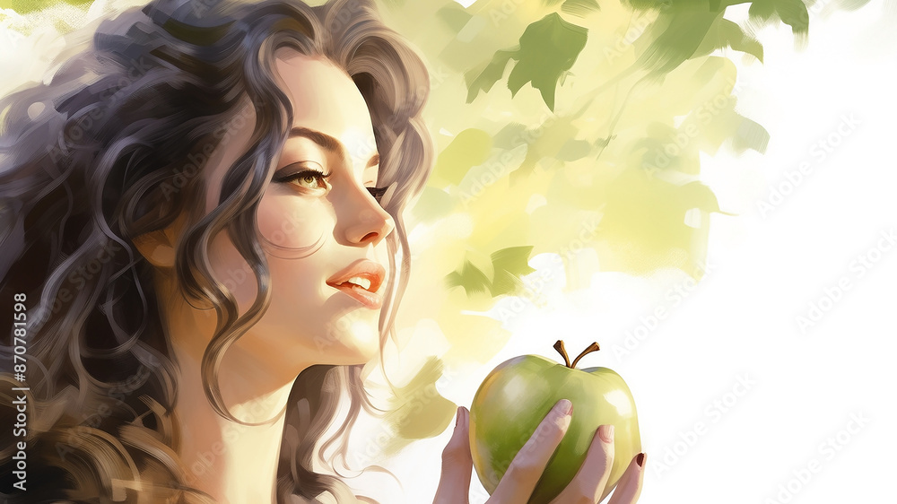 In the Bible, Eve, tempted by the snake, succumbed to sin by eating the ...