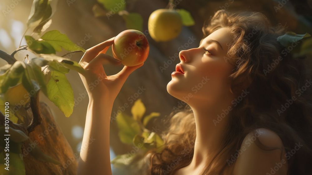 In the Bible, Eve, tempted by the snake, succumbed to sin by eating the ...