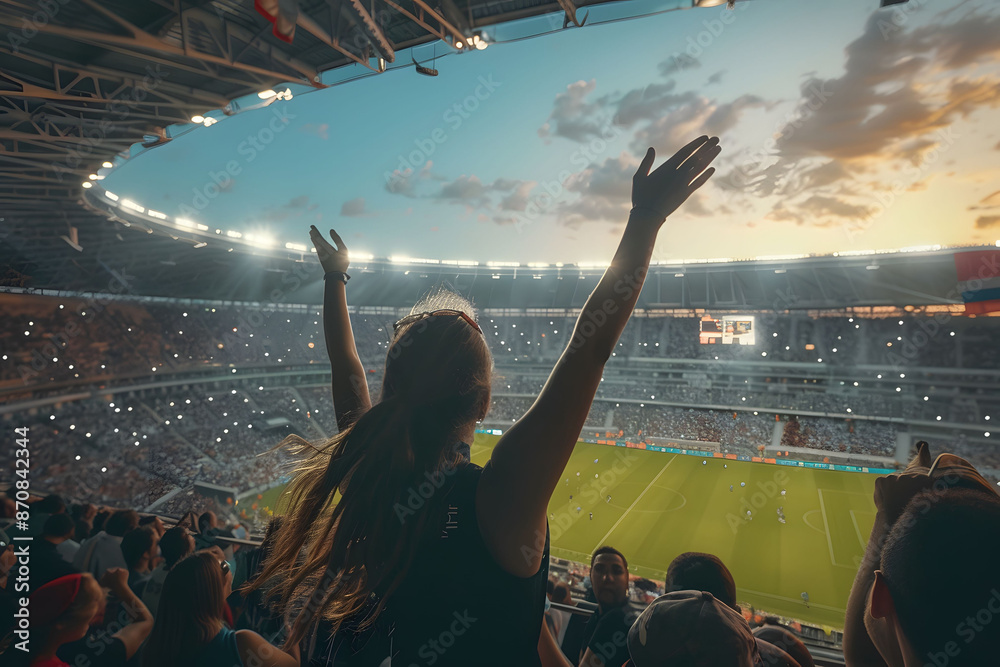 Sport Fan Excitement: HD Photos of Fans Cheering, Celebrating, and ...