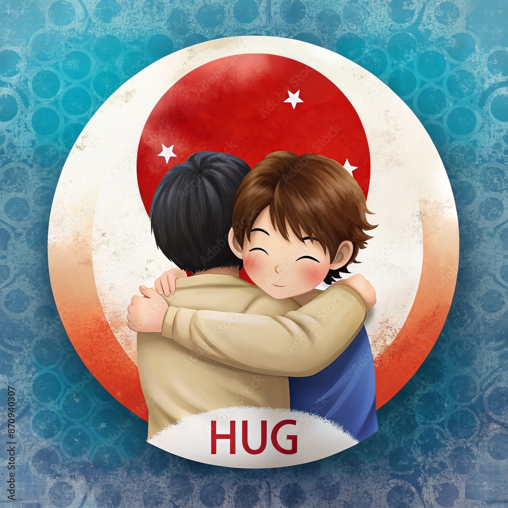 How to make the perfect poster for Hug Day: inspiration and examples of ...