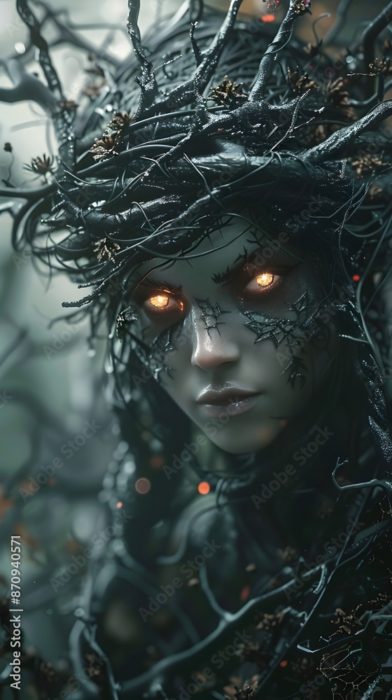 Encounter with a Dark Faerie Queen:Ethereal and Otherworldly Figure in ...