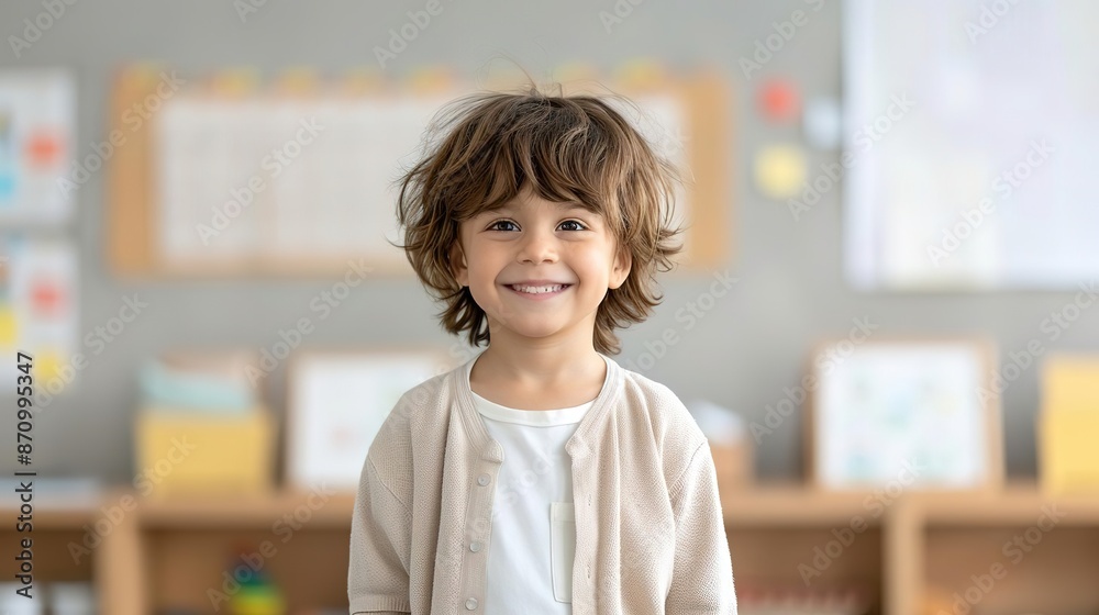 Eye-Level Angle, a teacher guiding young learners through an ...