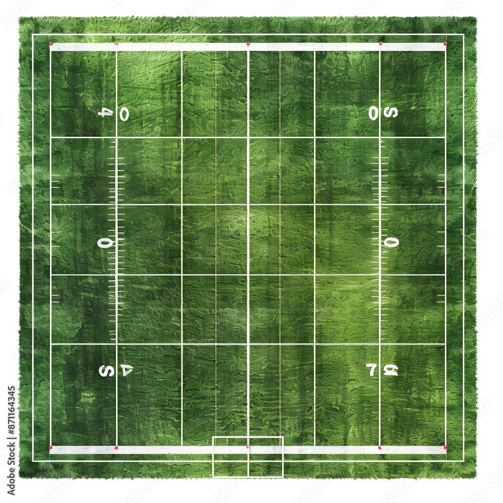 football field turf. bright green turf football field surface with ...