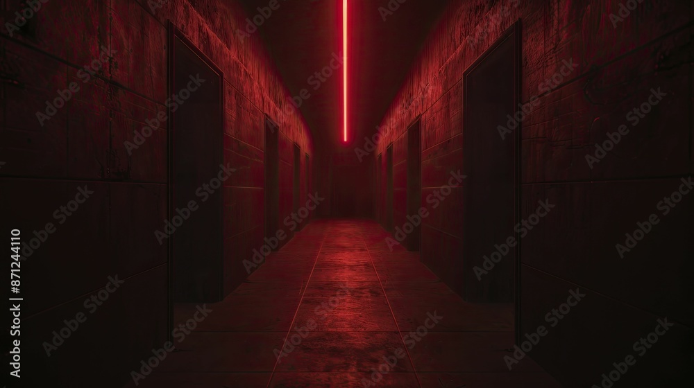 Claustrophobic design elements depicted through tight, enclosed visuals ...