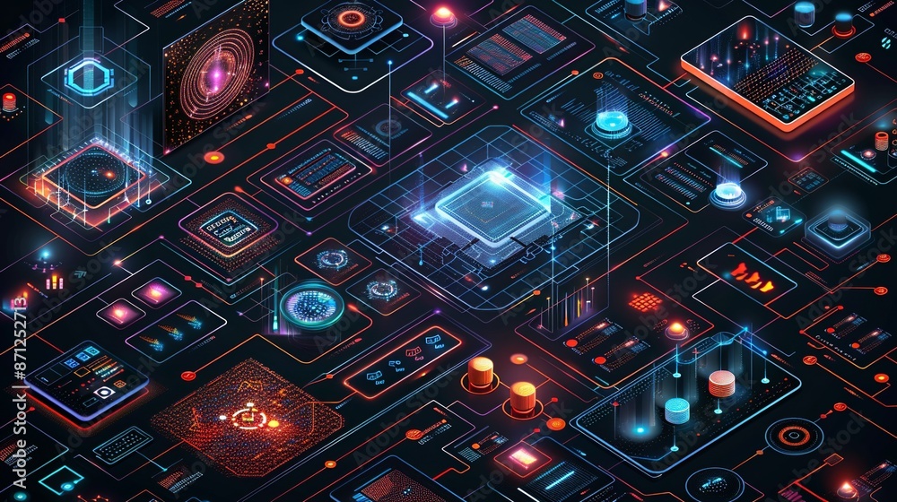 Graphic explaining the principles of machine learning algorithms, with ...