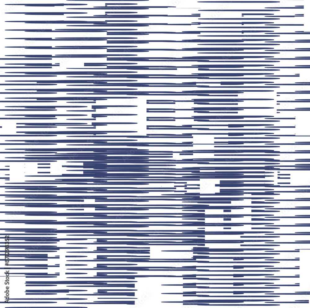 Adobe Illustrator Artwork with horizontal lines and cuts Stock Vector ...