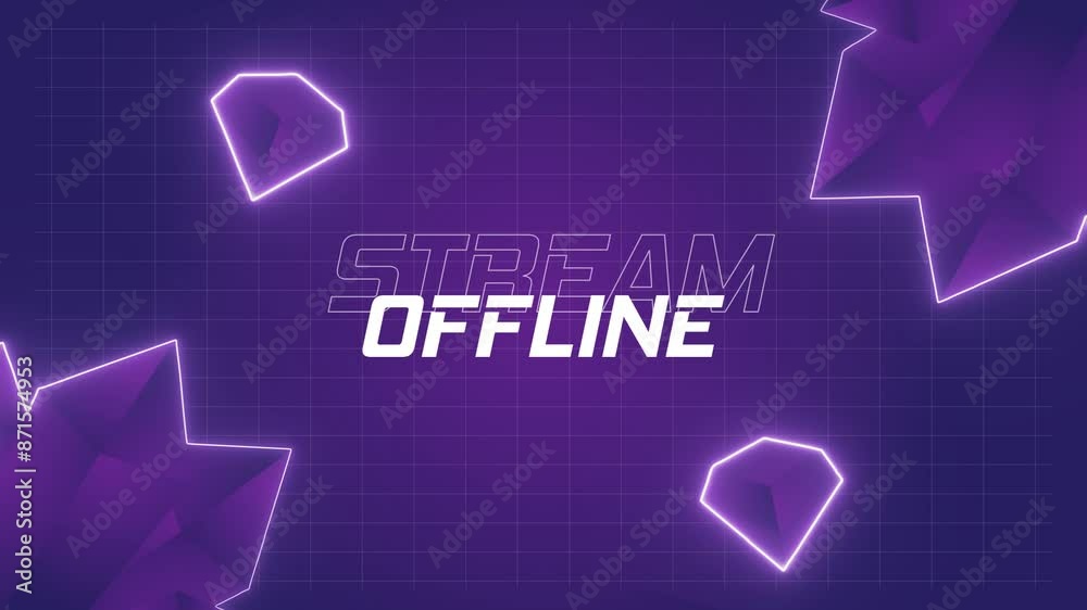 stream is offline screen, twitch overlay, twitch streaming overlay ...