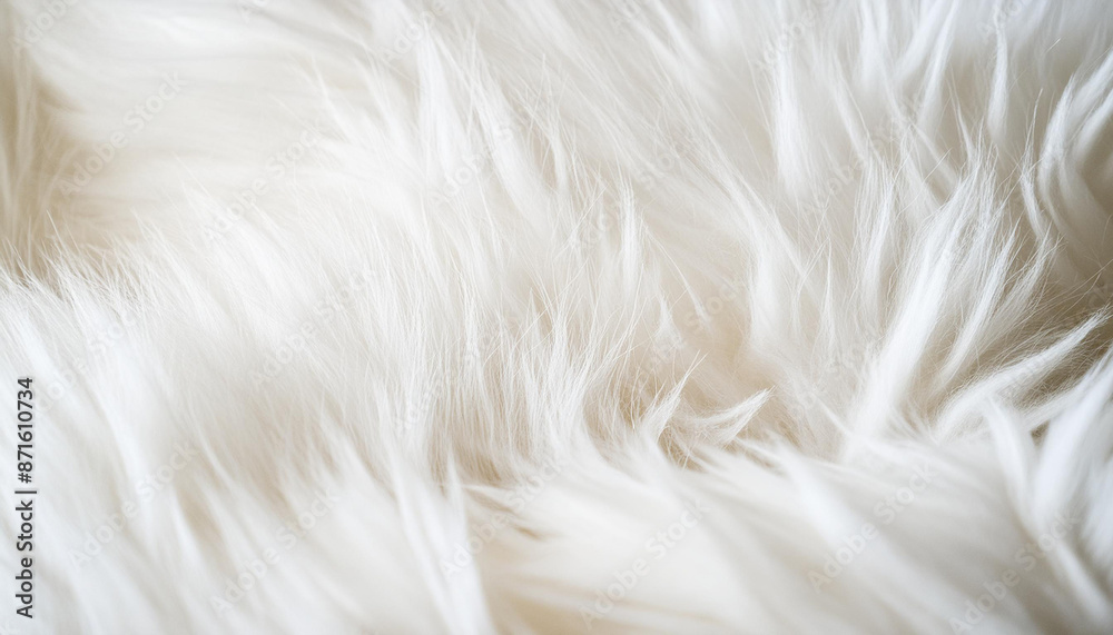 Clean white fur texture using abstract background wallpaper design ...