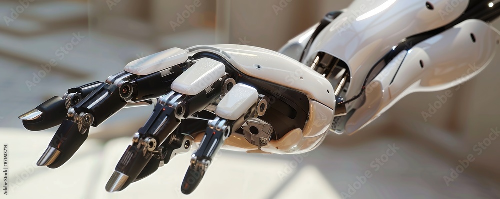 Futuristic Prosthetic Limb Revolutionizing Mobility and Style Stock ...