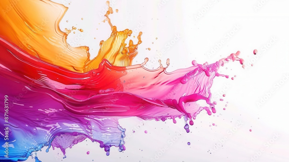 Advertising background image with opposite colors, empty space on the ...