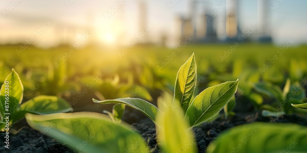 Capturing the process of a biomass power plant converting organic waste ...
