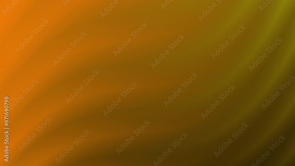 Gold gradient animated background with blurred line design. Suitable for background animation ...