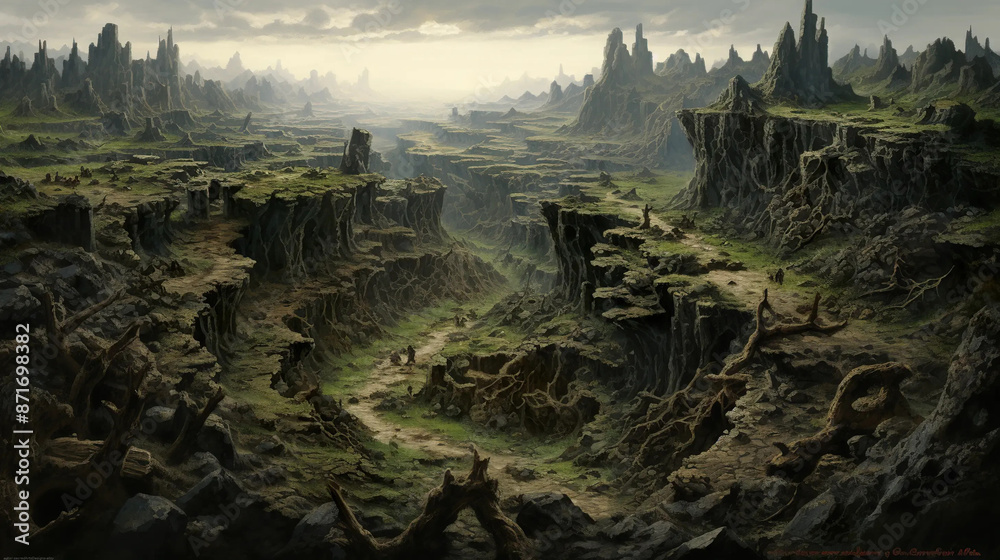 war, trenches, soldiers, fighting, mystical, battlefield Fantasy ...