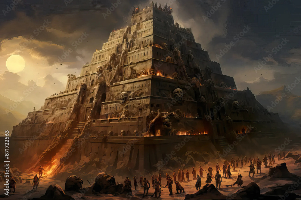 zombies, rising, ancient, ziggurat, fantasy, art Fantasy wallpaper, rpg ...