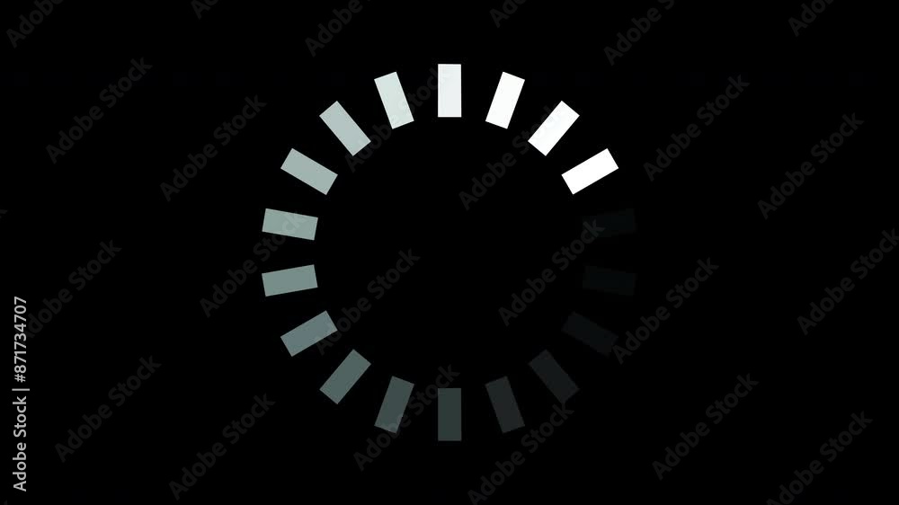 Loading wheel animation. loading icon animation. Loading Circle Video with Glow. Loading ...