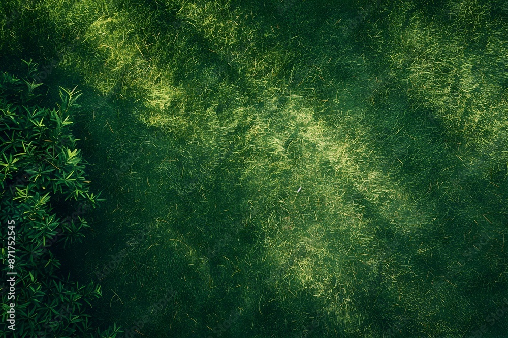 Beautiful green grass texture background for sports and golf concept ...