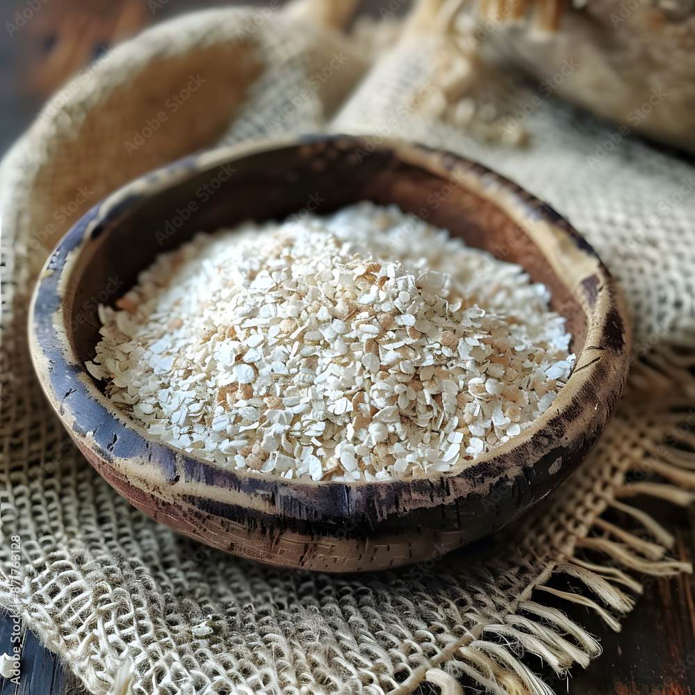 Psyllium Husk. Stock Illustration | Adobe Stock