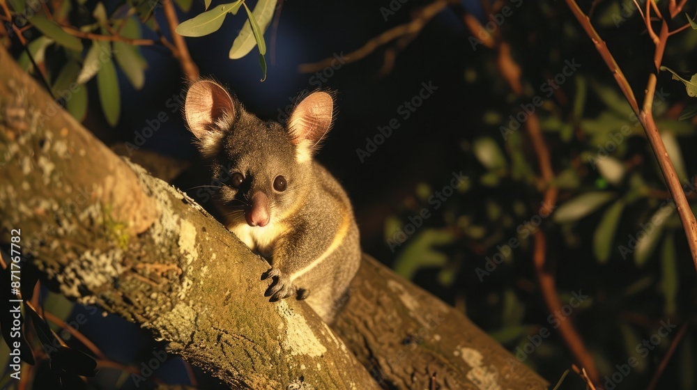 Take photos of nocturnal animals in low-light settings that highlight ...