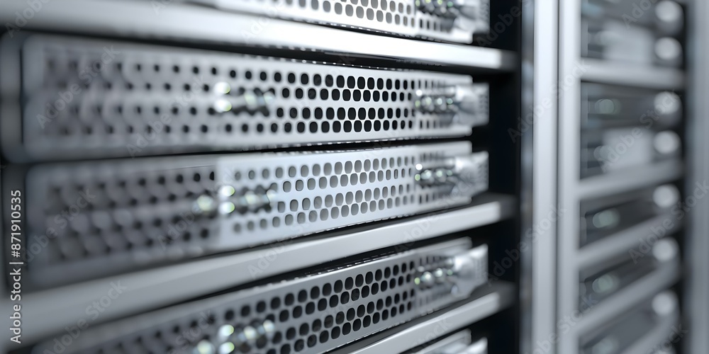 Secure server rack highlights physical security for 5G network data ...