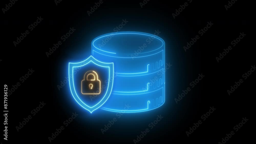 Database icon from artificial intellegence and future technology ...