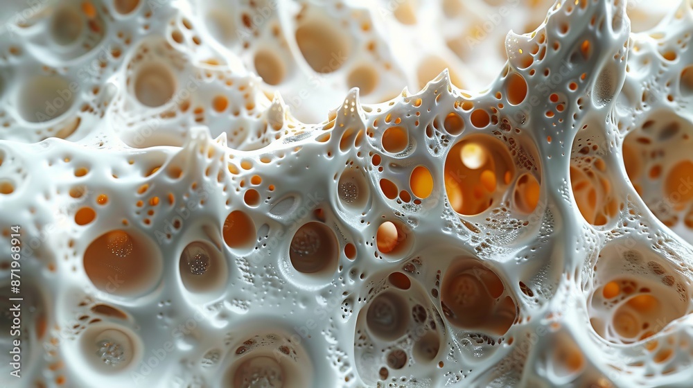 Depict the process of bone formation and growth in children, showing ...