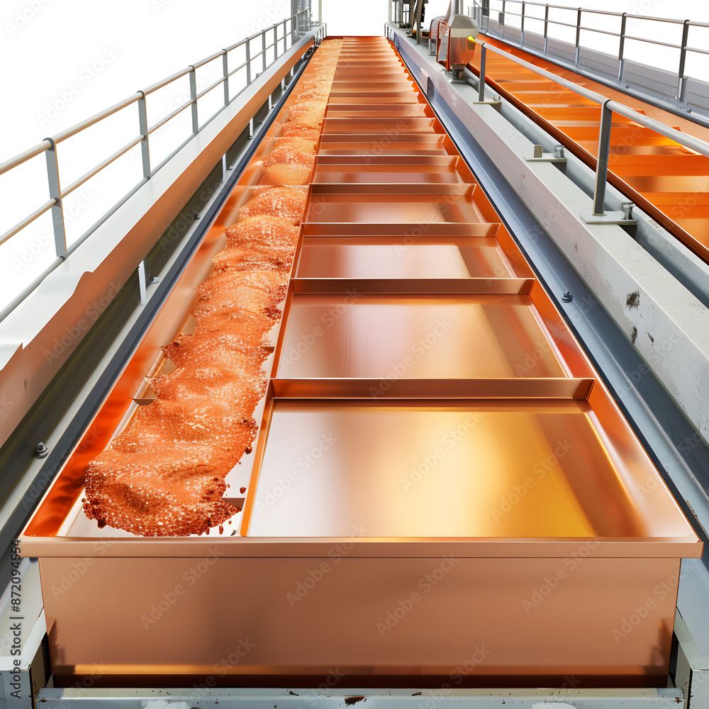 production of copper cathodes at an electrowinning plant in a copper ...