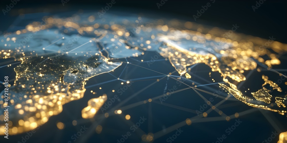 Tracking the global supply chain in real time with digital maps and ...