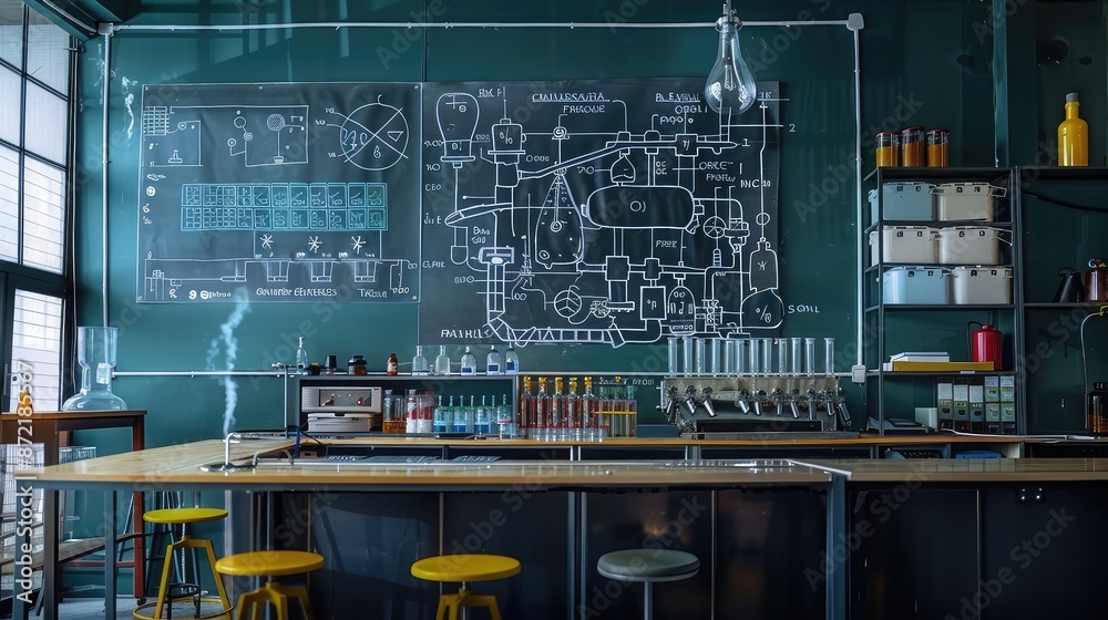Chemical Engineer's Wall: Displaying chemical process diagrams ...